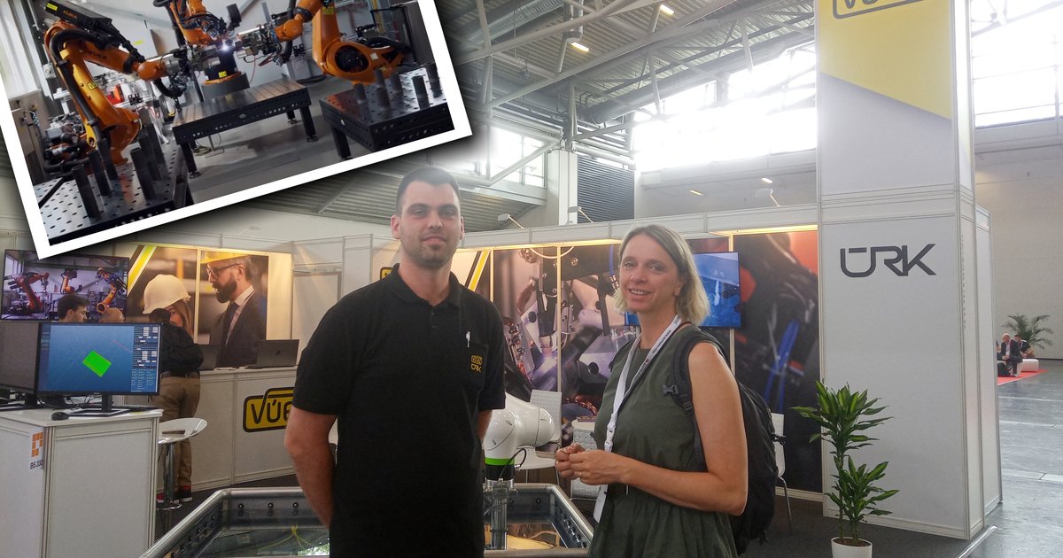 Značka ÚRK na výstave automatica 2023